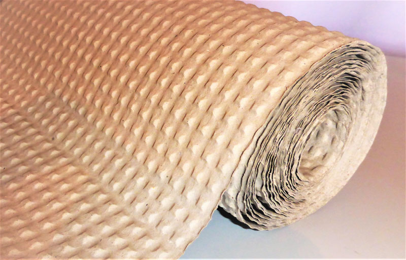 Papier gaufré écologique et éco-responsable - PackLight